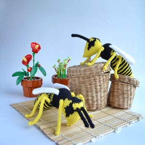 Wasp Crochet Pattern, Hornet Pattern (english) Pdf File - Etsy