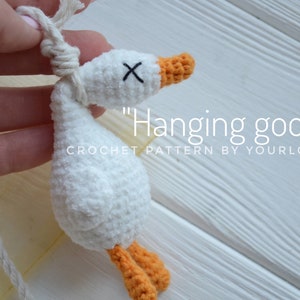Hanging Goose Crochet Pattern, Amigurumi Goose - Etsy