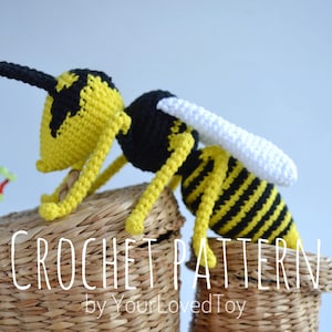 Wasp Crochet Pattern - Etsy