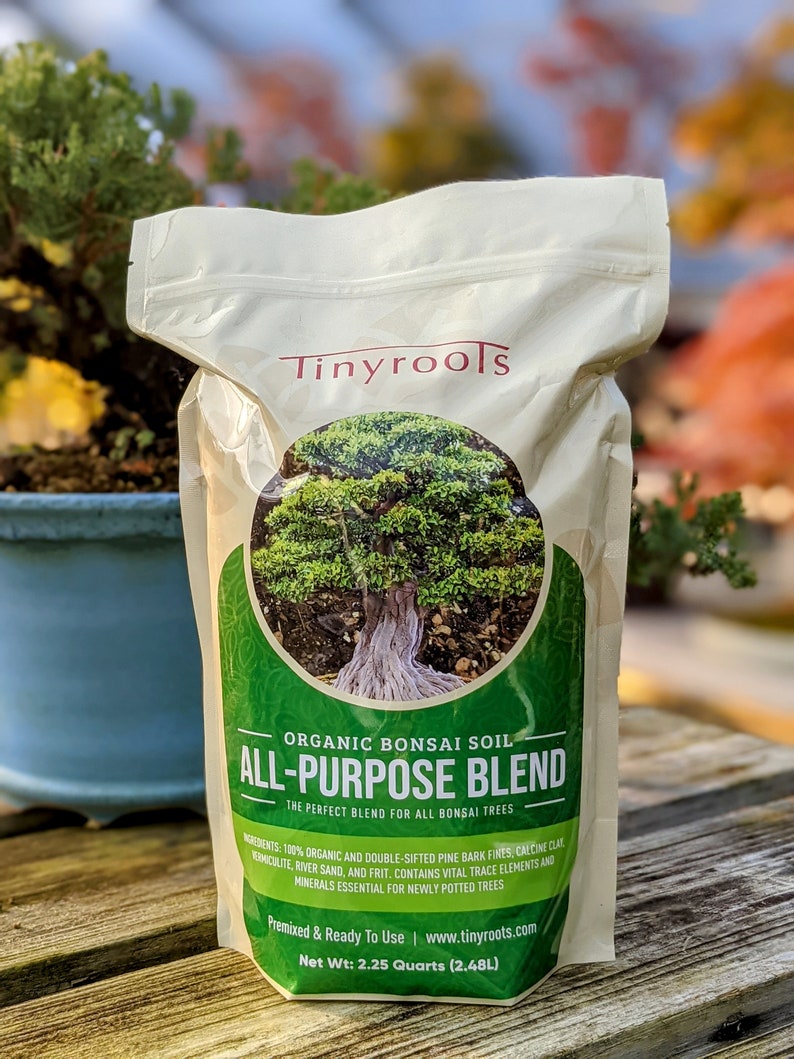 Bonsai Tree Soil All Purpose Blend. Comes in 2 Quarts 4 - Etsy