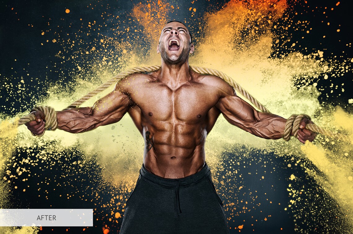 Color Powder Photoshop Overlays holy Powder Overlays Powder - Etsy Canada