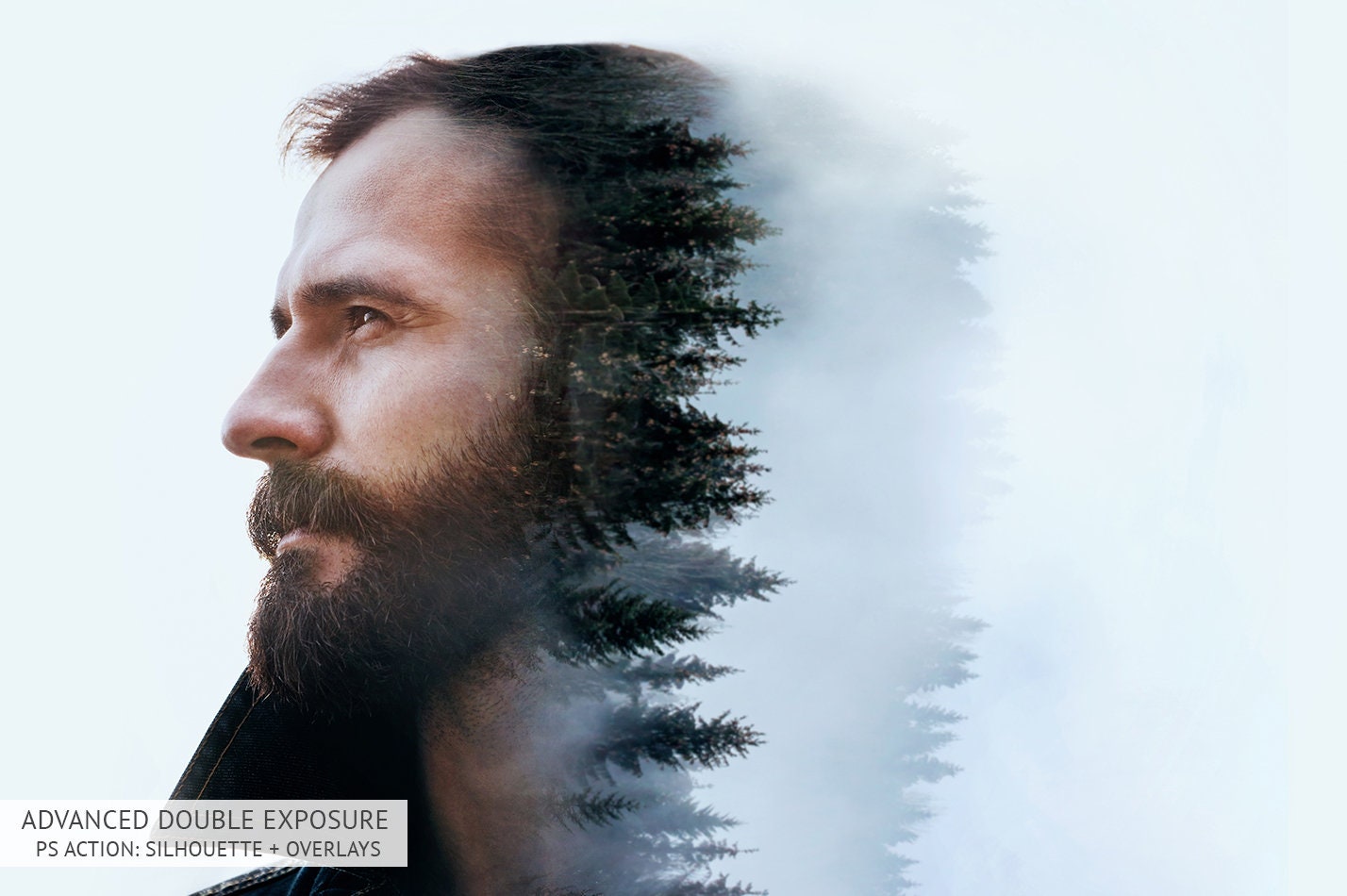 Advanced Double Exposure Photoshop Actions 7 Double Exposure - Etsy