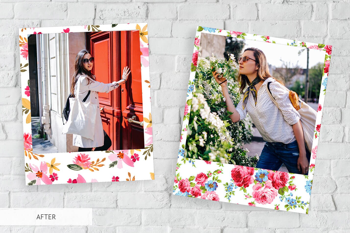 Polaroid Photoshop Overlaysphoto Overlayspng Effectportrait - Etsy