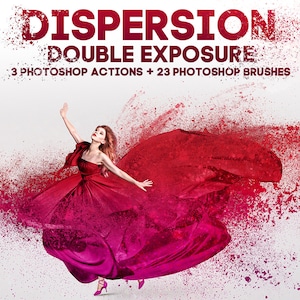Dispersion Effect Photoshop Action [3 Dispersions Double Exposure ...