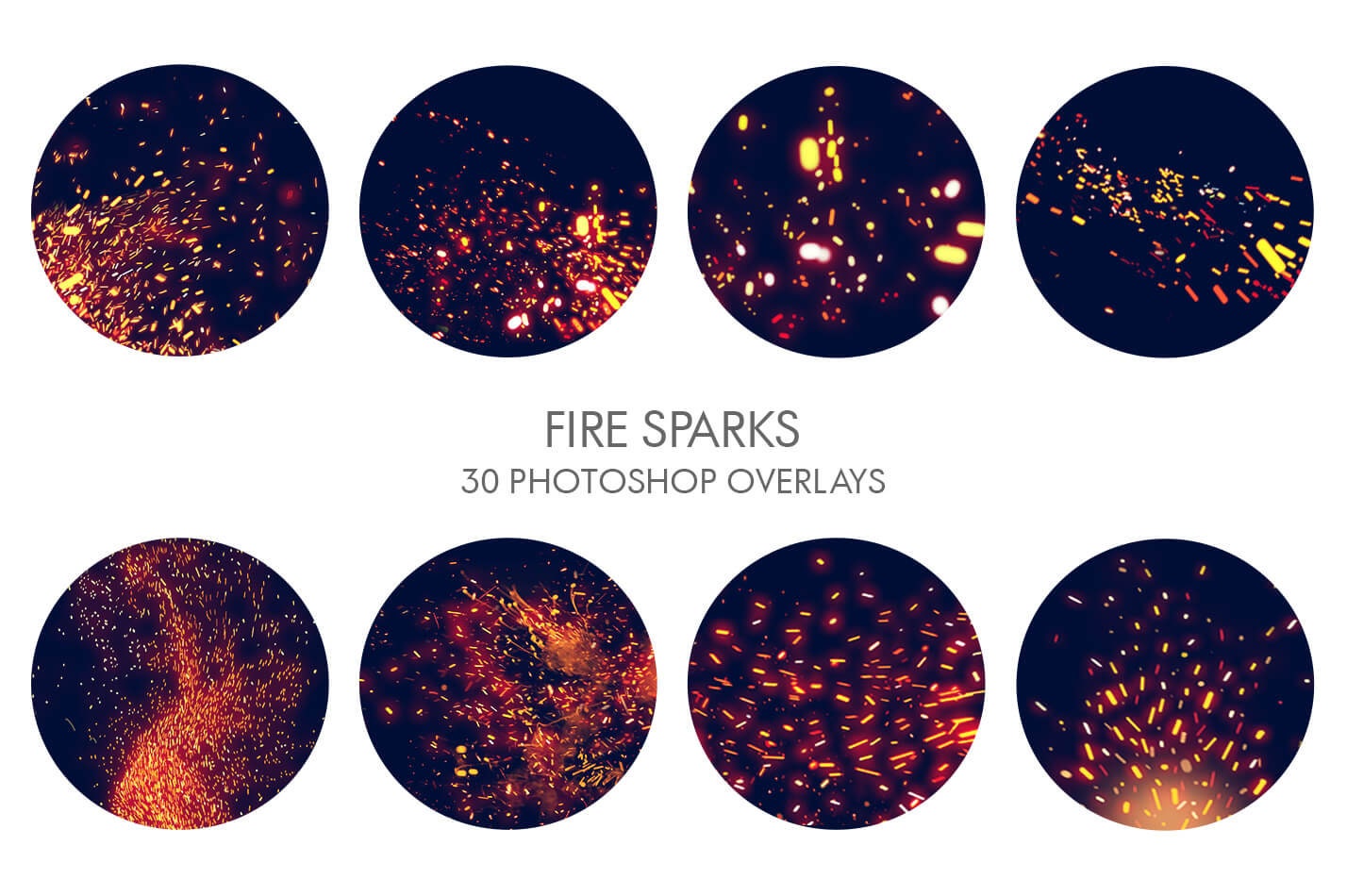 Fire Sparks Photoshop Overlays Photoshop Overlays Photo - Etsy
