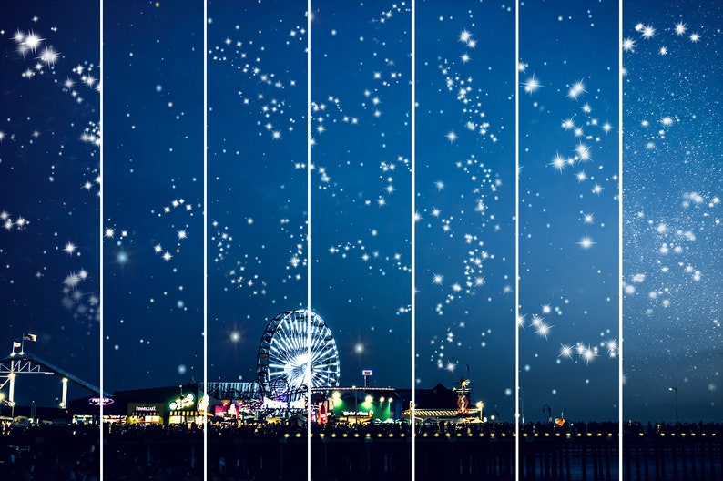 Night Sky Photoshop Overlays star Overlay, Star Overlays, Star Overlay ...