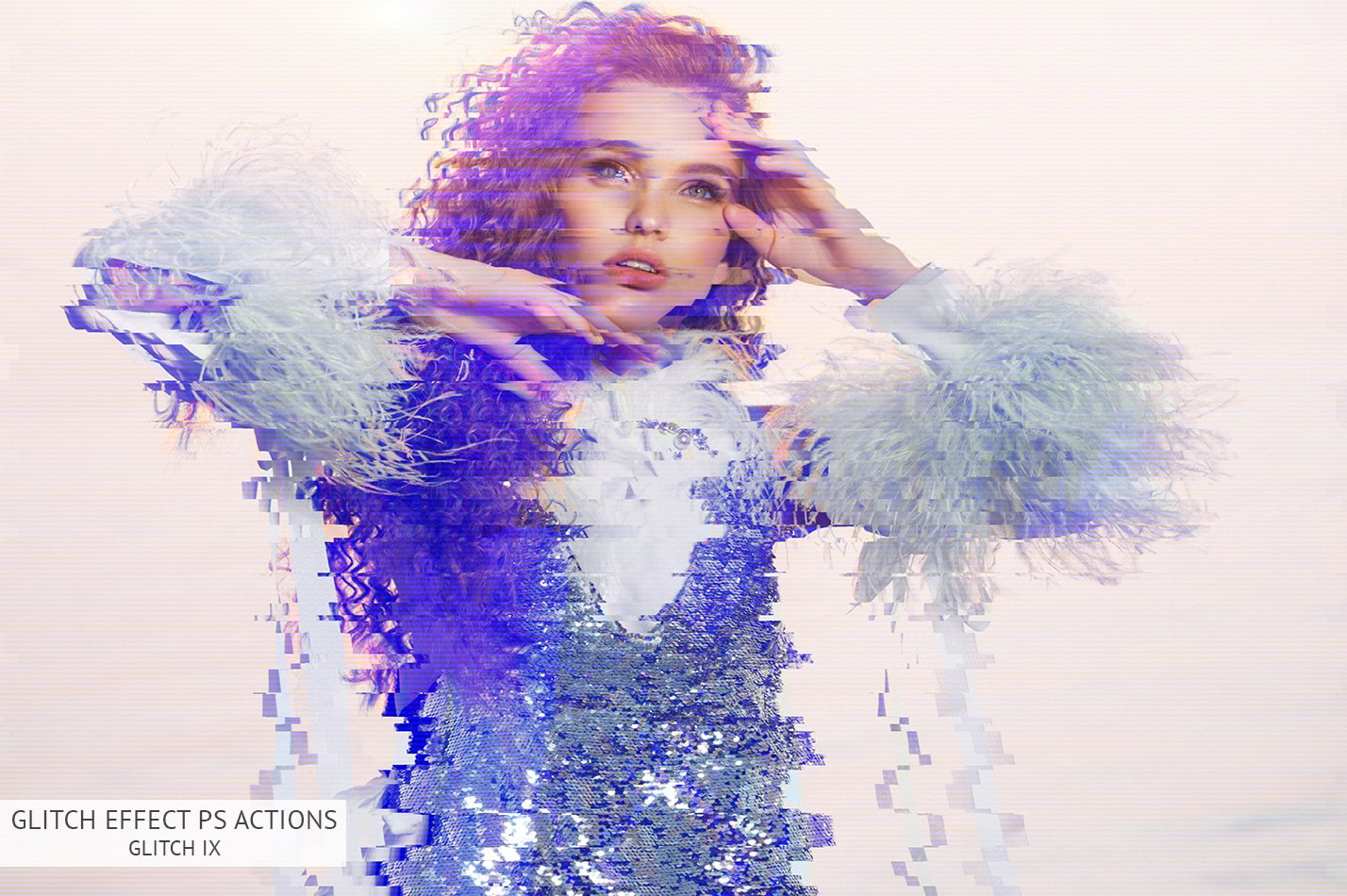 Glitch Effect Photoshop Actions glitch Photoshop Action - Etsy