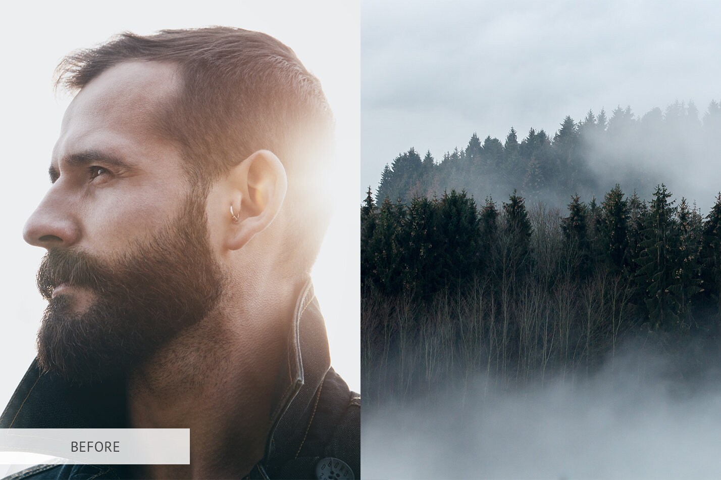 Advanced Double Exposure Photoshop Actions 7 Double Exposure - Etsy