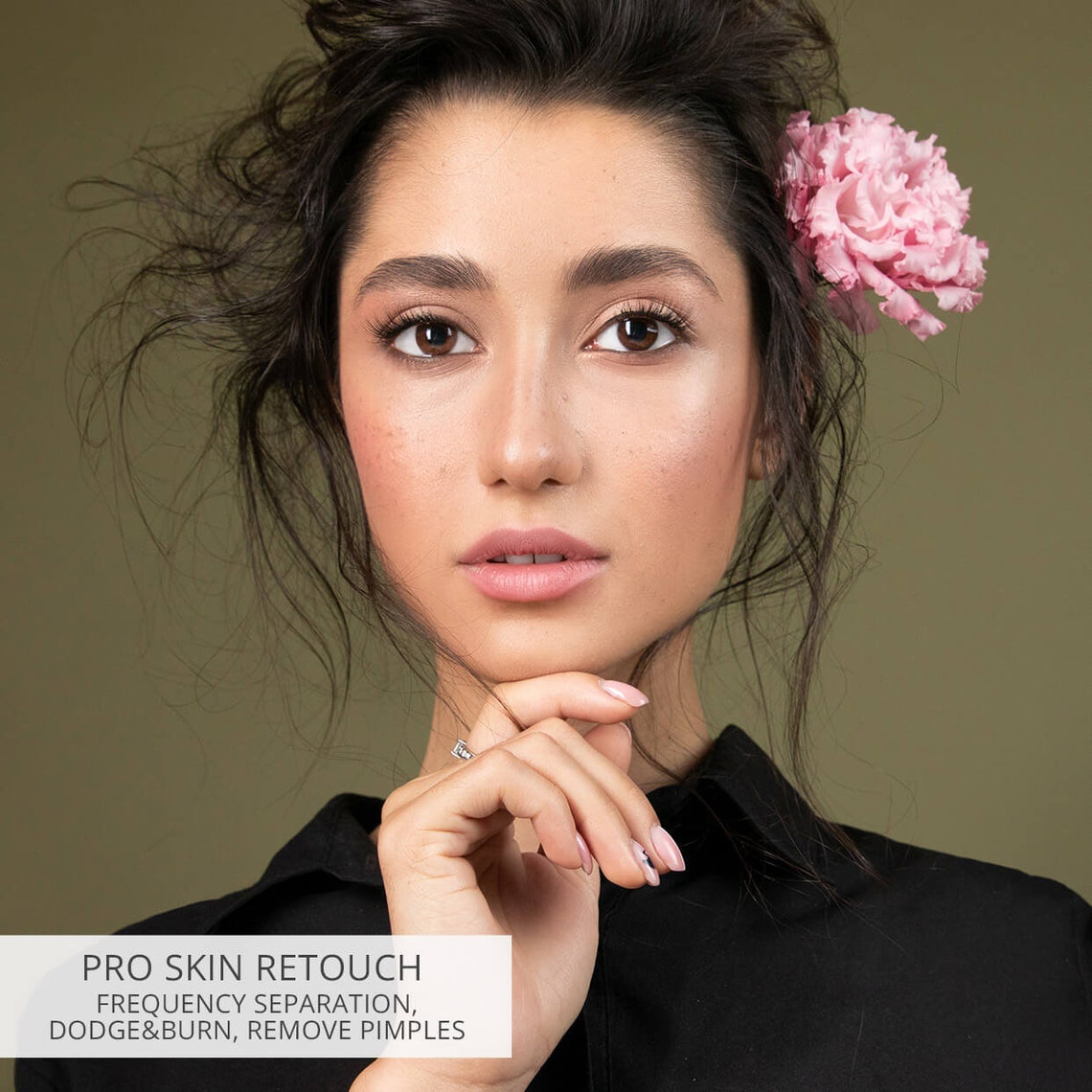 Pro Skin Retouch Photoshop Actions 10 Skin Retouch Photoshop Etsy