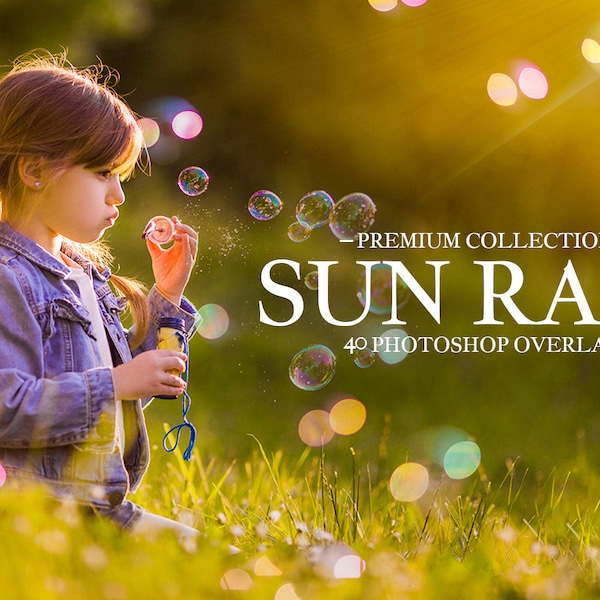 Sun Overlay Photoshop - Etsy