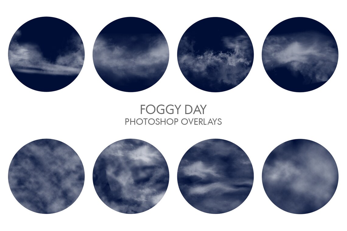 Foggy Day Photoshop Overlays Photoshop Fog Overlay 30 Fog - Etsy