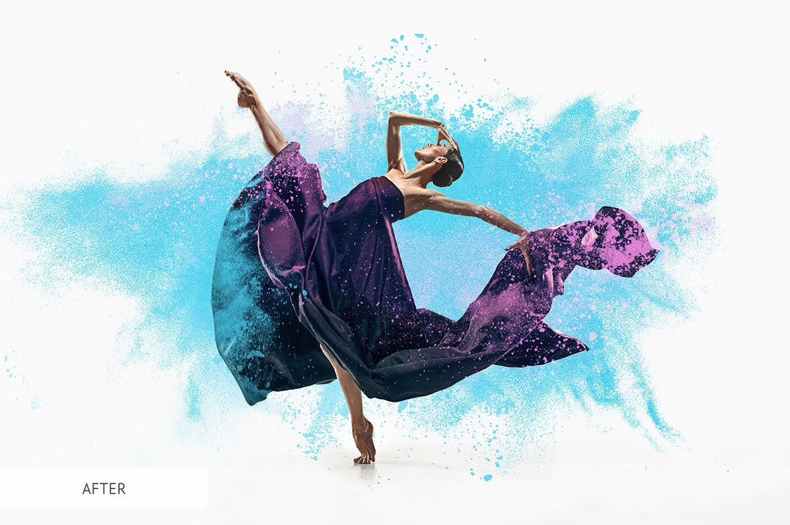 Color Powder Photoshop Overlays holy Powder Overlays Powder - Etsy