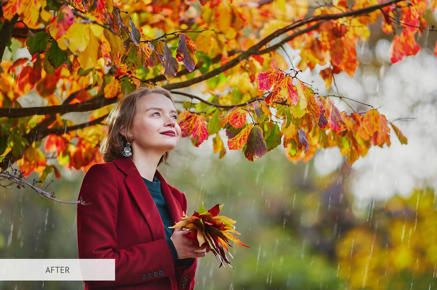 Rain Photoshop Overlaysrain Photo Overlayspng Effectnature - Etsy