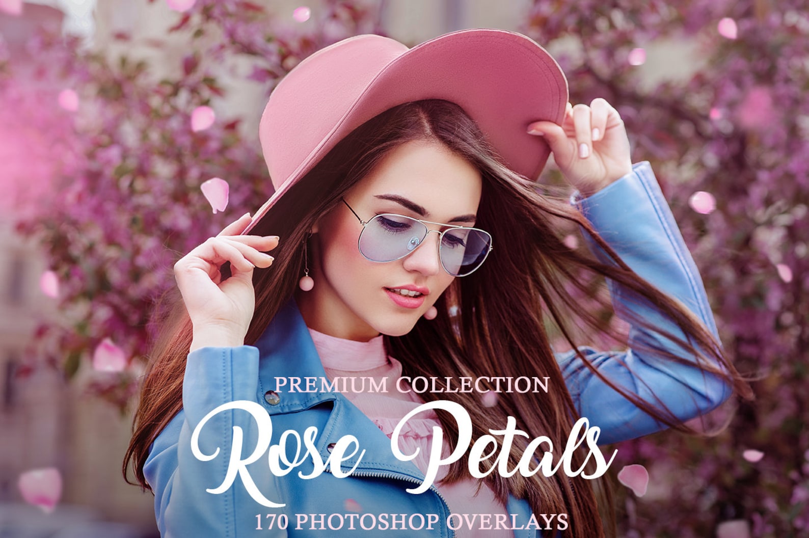 Falling Red Rose Petals Photo Overlays: 170 PNG Photoshop Overlays - Etsy
