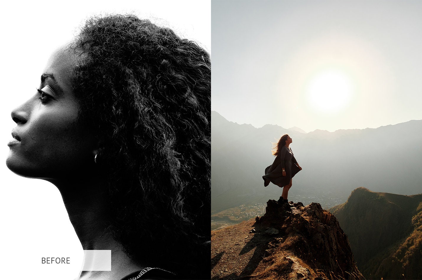 Advanced Double Exposure Photoshop Actions 7 Double Exposure - Etsy