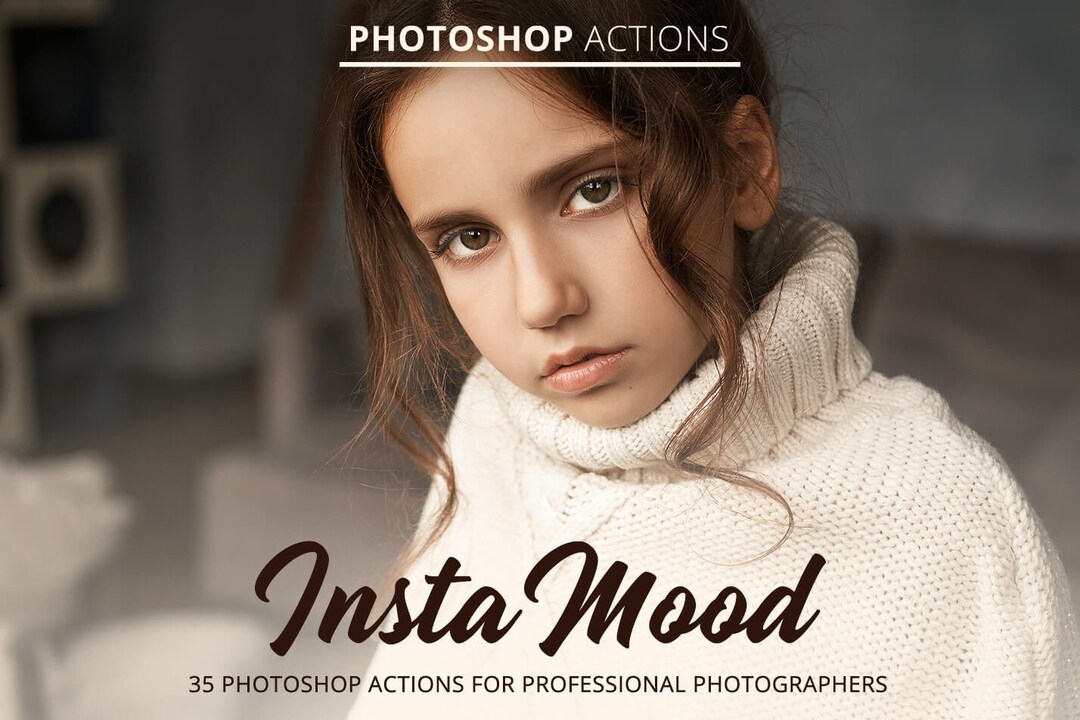 Insta Mood Photoshop Actions: 35 Instagram Filters (ATN) - Etsy