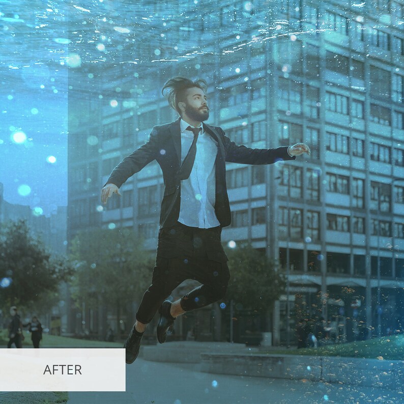 Underwater Photoshop Overlays, Photo Overlay, Photography Overlays ...