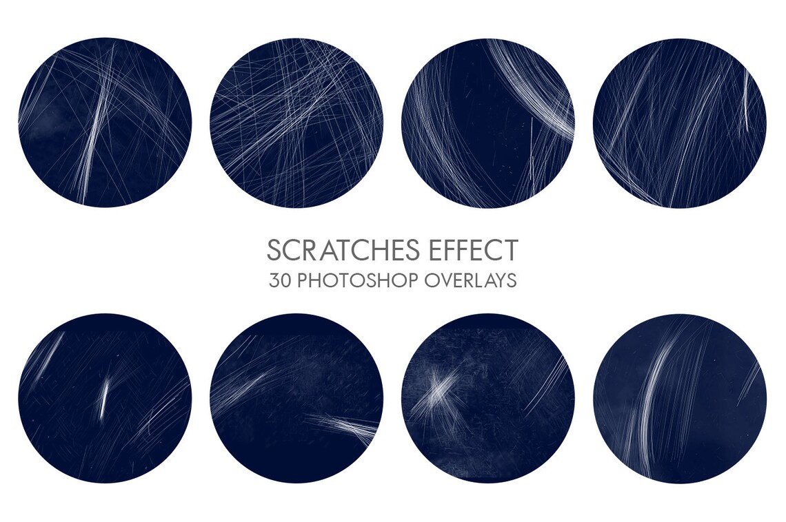 Scratches Effect Photoshop Overlays scratch Overlay Film - Etsy