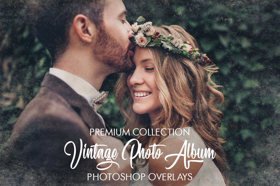 Vintage Photo Album Photoshop Overlays [vintage Photoshop Overlays ...