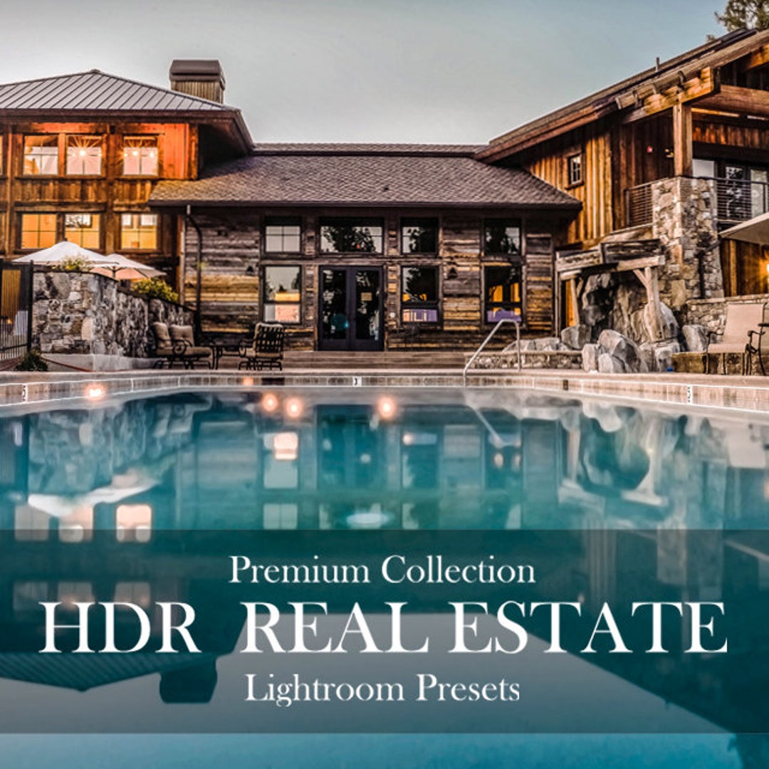 HDR Real Estate Lightroom Presets: Professional Photography (40 Presets ...