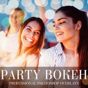 Party Bokeh Photoshop Overlays,photo Overlays,png Effect,party ...