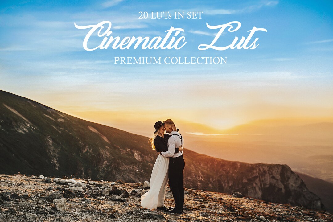 Cinematic Luts: Video Editing Filters, .CUBE Format - Etsy