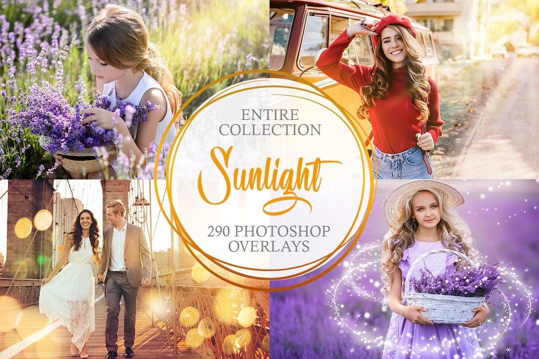 Sunlight Overlays Photoshop [sun Overlays for Photoshop, 290 ...