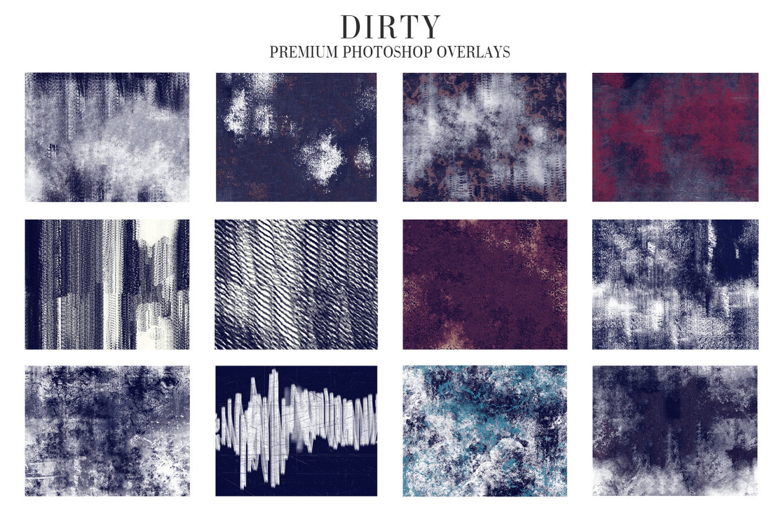 Dirty Photoshop Overlaysphoto Overlayspng Effectphotography - Etsy