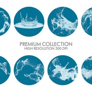 Water Splash Photoshop Overlays water Splash Photo Overlays, Water ...