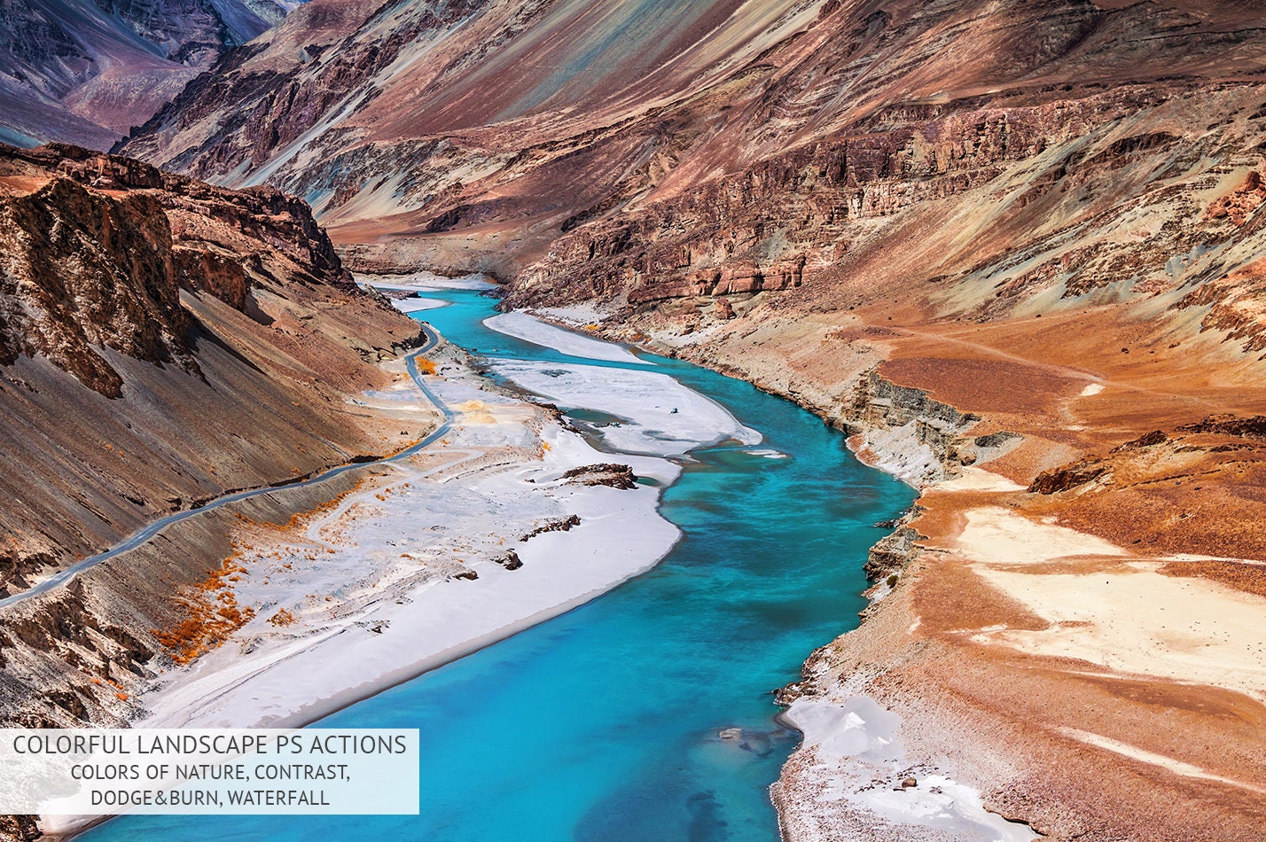 Colorful Landscape Photoshop Actions 45 Photoshop Actions for Landscape ...