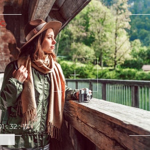 Camera Photoshop Overlays, Photo Overlay, Photography Overlays, Digital ...