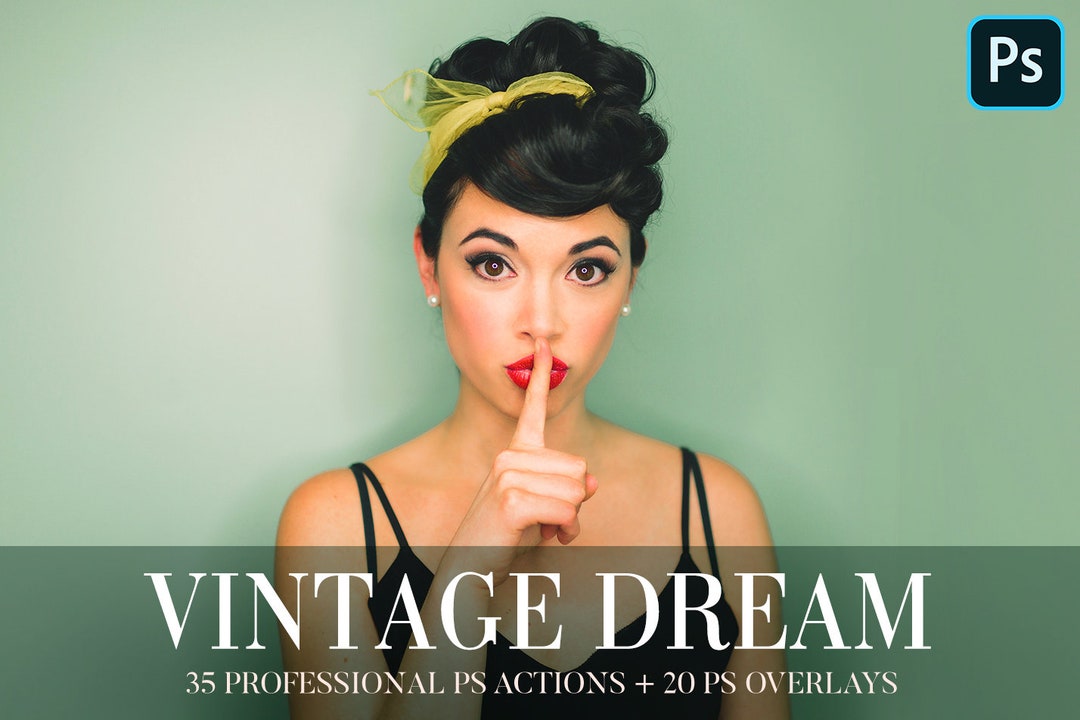 Vintage Dream Photoshop Actions: Retro Photography Effects (digital Download) - Etsy