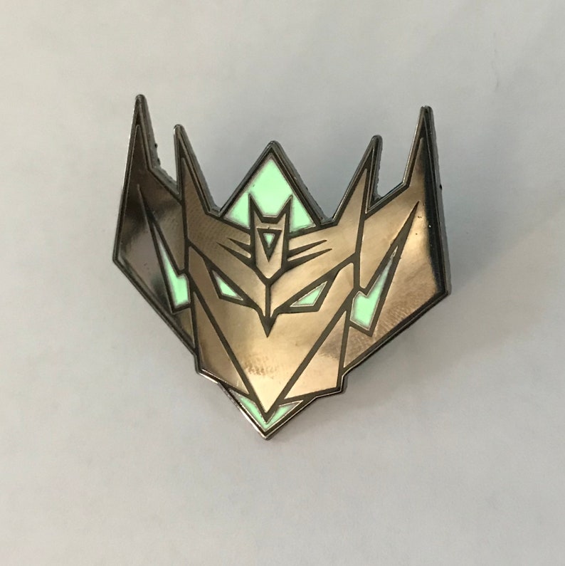 DJD Decepticon Justice Division Pin MTMTE Memoriam Enamel - Etsy
