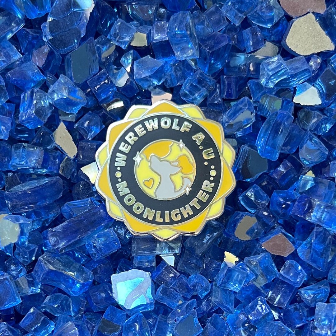 Werewolf AU Moonlighter Pin | I Ship It! Fanfic Pin Collection - Etsy