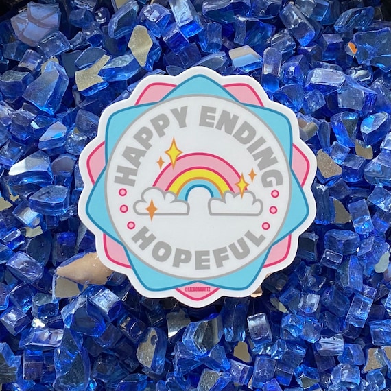 Happy Ending Hopeful Sticker I Ship It Fanfic Collection - Etsy