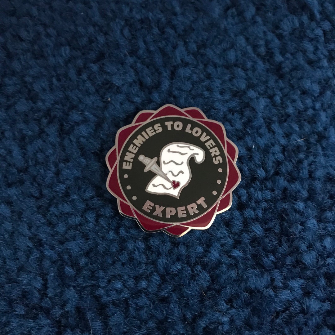 Enemies to Lovers Expert Pin | I Ship It! Fanfic Pin Collection - Etsy