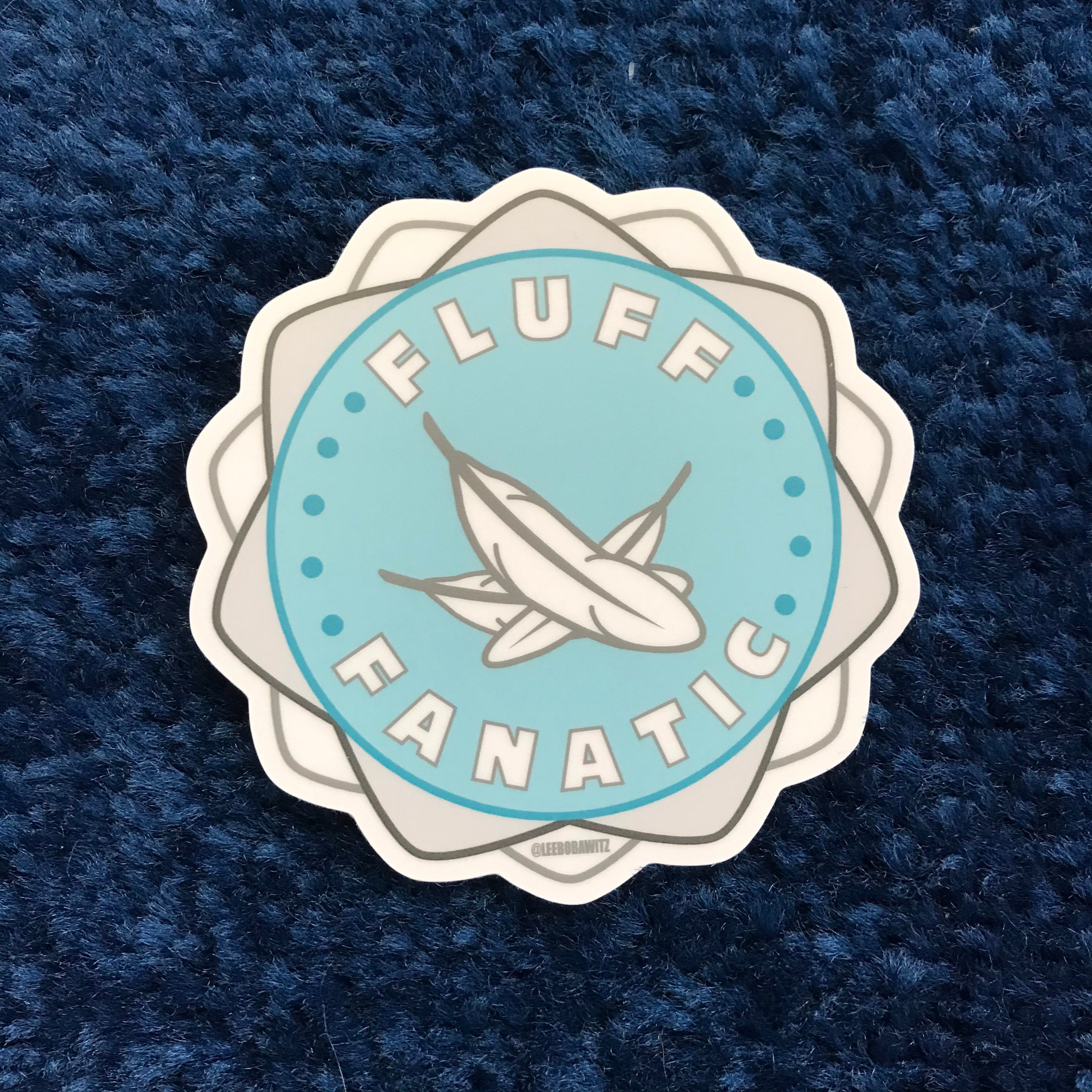 Fluff Fanatic Sticker I Ship It Fanfic Collection - Etsy