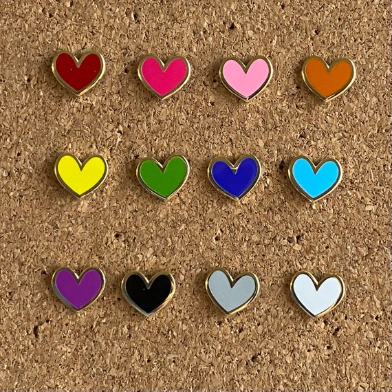 Heart Mini Pin I Ship It Fanfic Pin Collection | Etsy