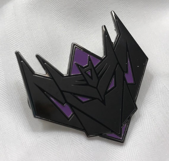 DJD Decepticon Justice Division Pin MTMTE Memoriam Enamel - Etsy