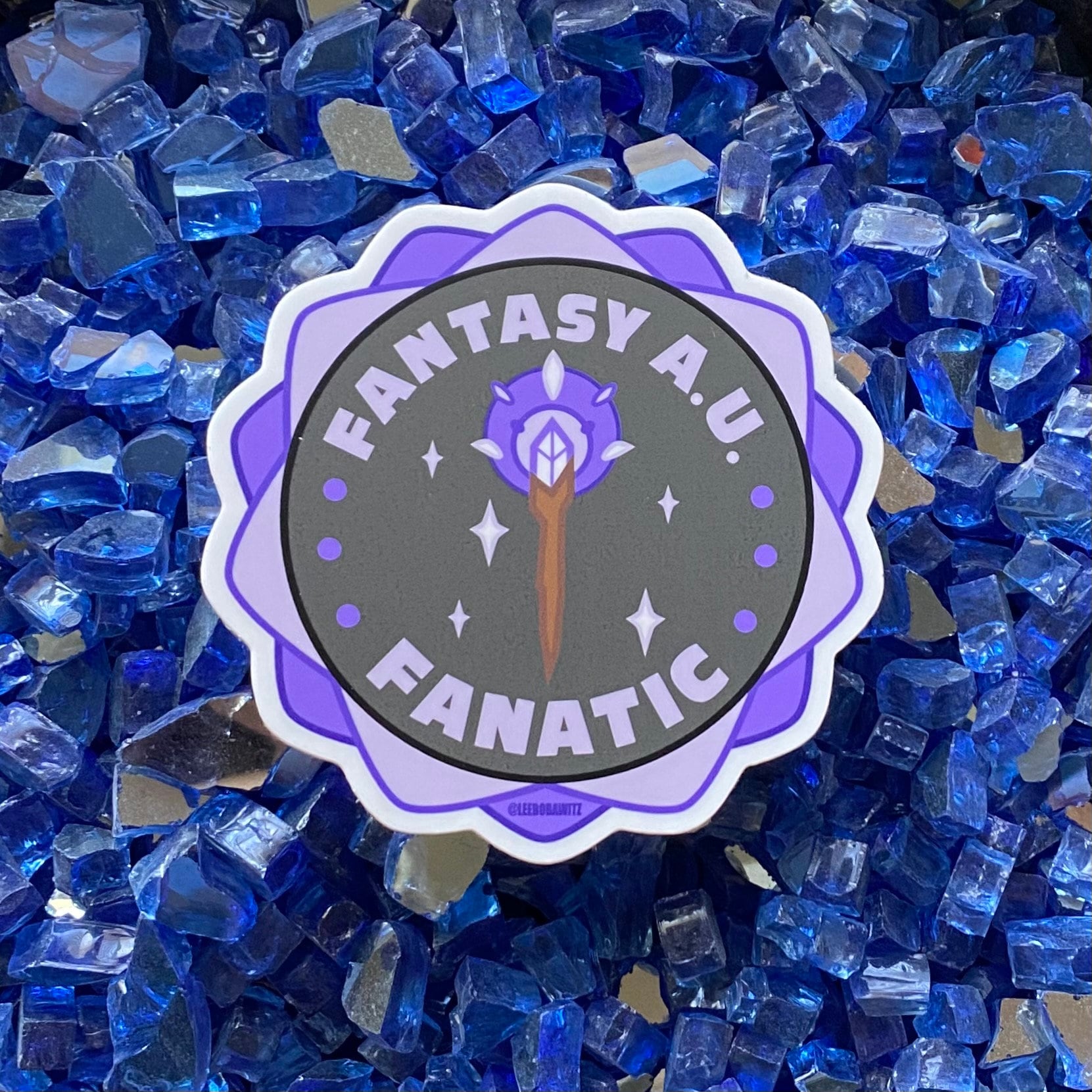 Fantasy A.U. Fanatic Sticker I Ship It Fanfic Collection - Etsy