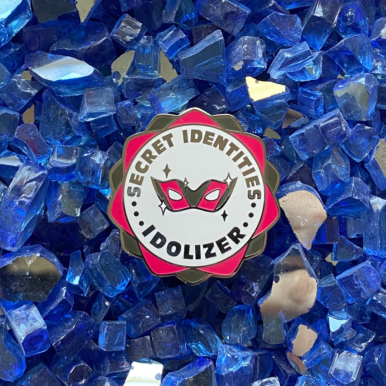 Secret Identities Idolizer Pin | I Ship It! Fanfic Pin Collection - Etsy