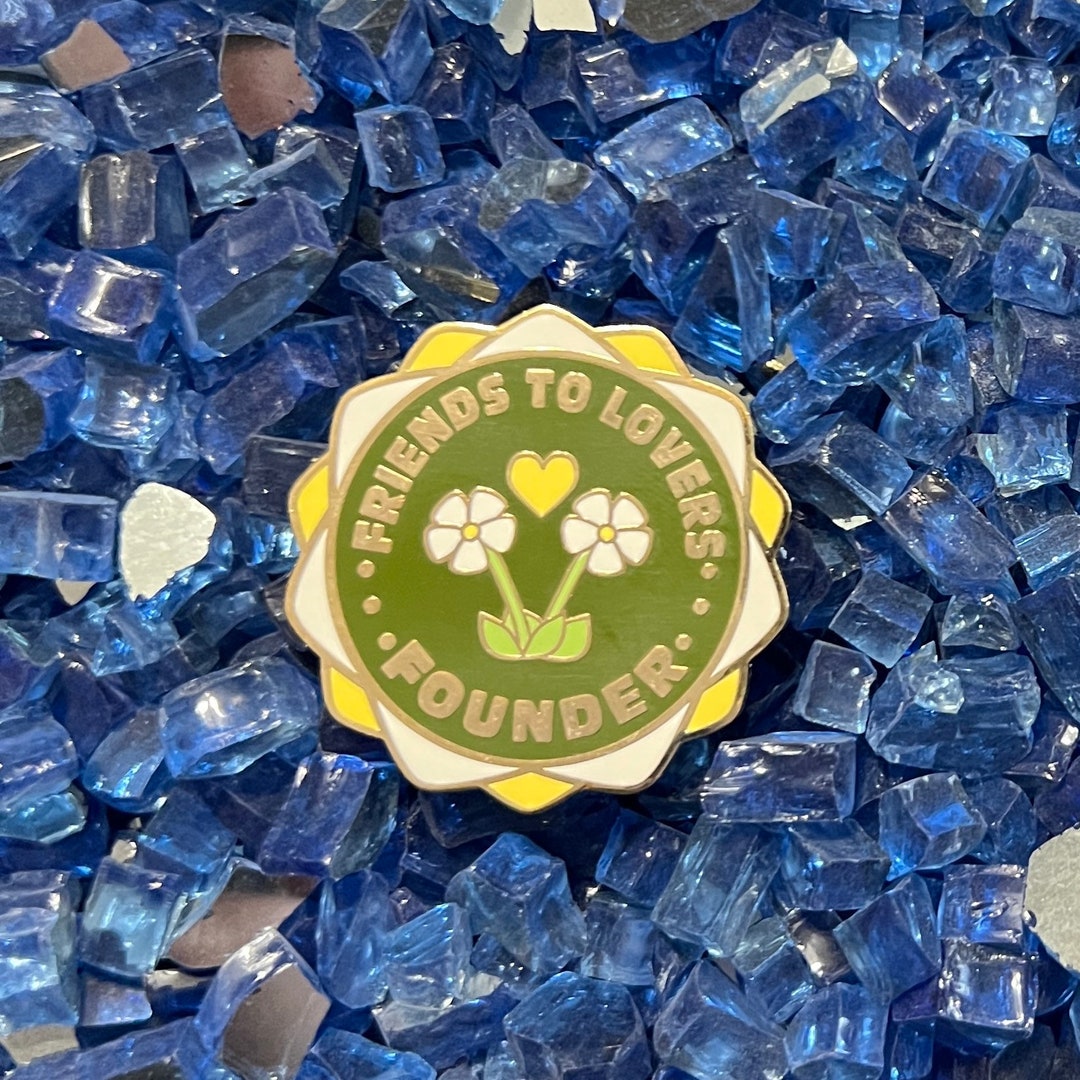 Friends to Lovers Founder Pin | I Ship It! Fanfic Pin Collection - Etsy