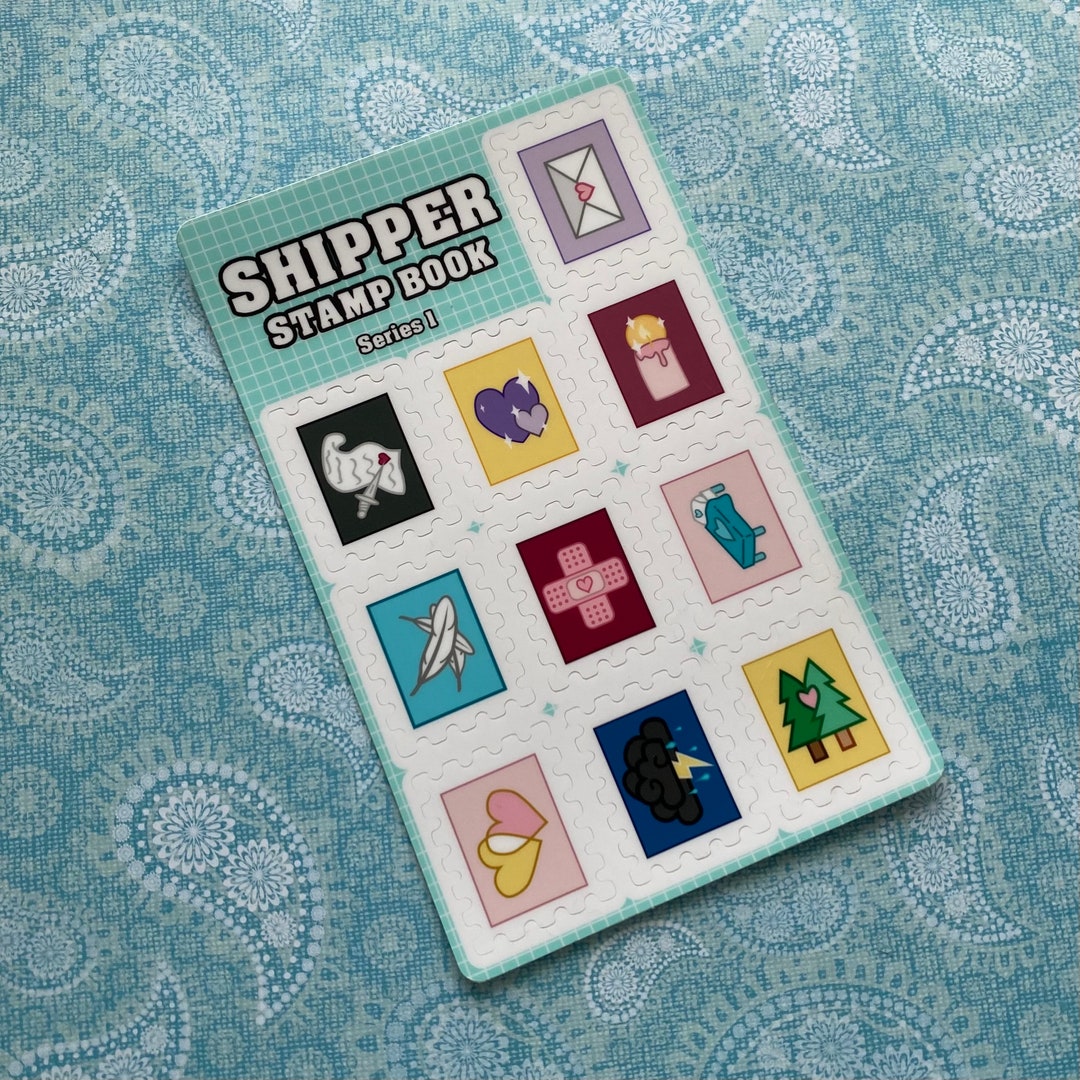 Shipper Stamp Book | Sticker Sheet | I Ship It! Collection - Etsy