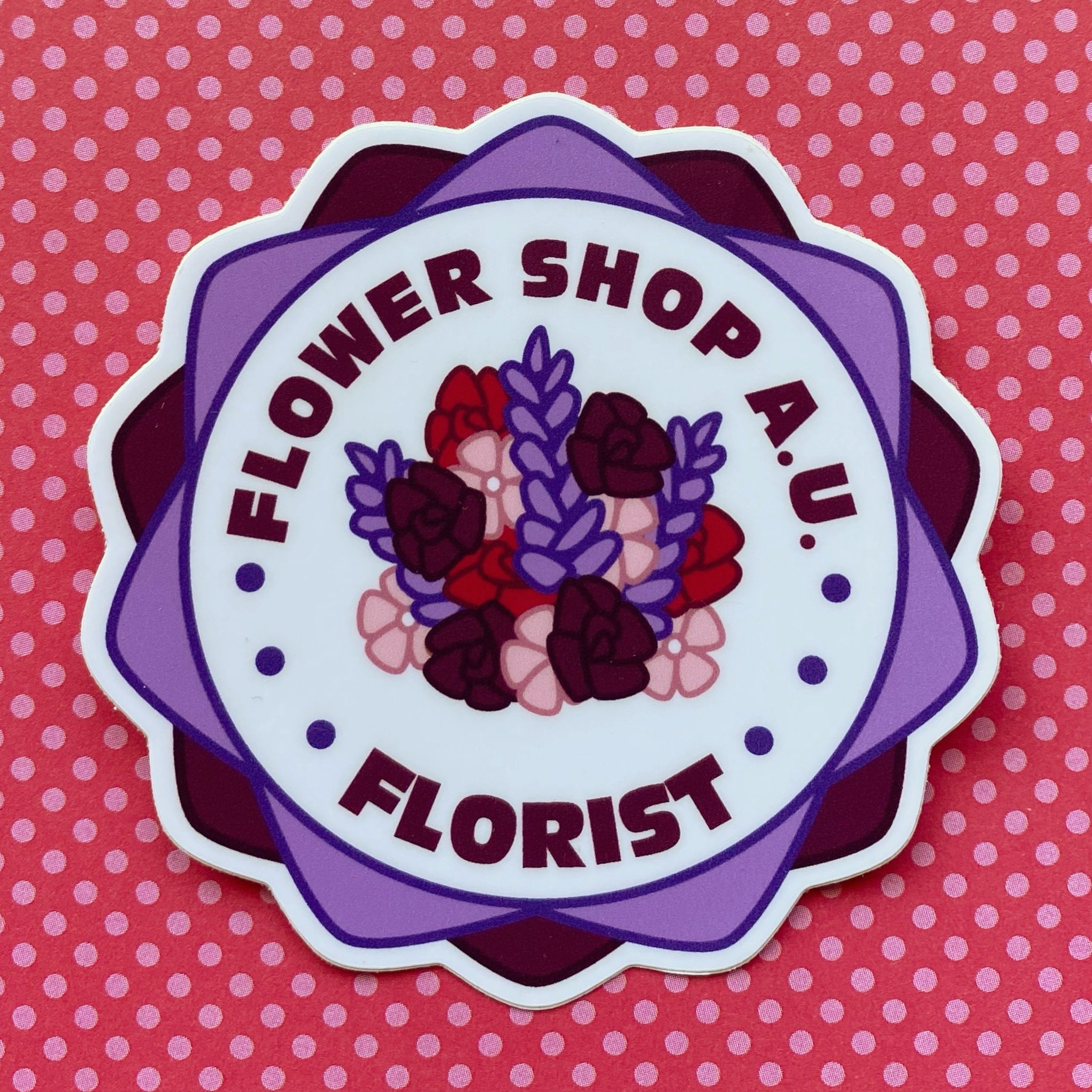 Flower Shop A.U. Florist Sticker | I Ship It! Fanfic Collection - Etsy