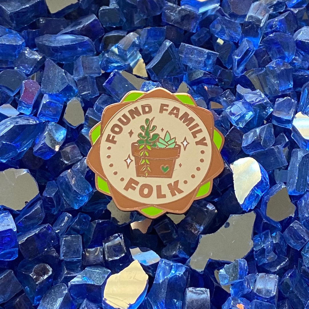 Found Family Folk Pin | I Ship It! Fanfic Pin Collection - Etsy