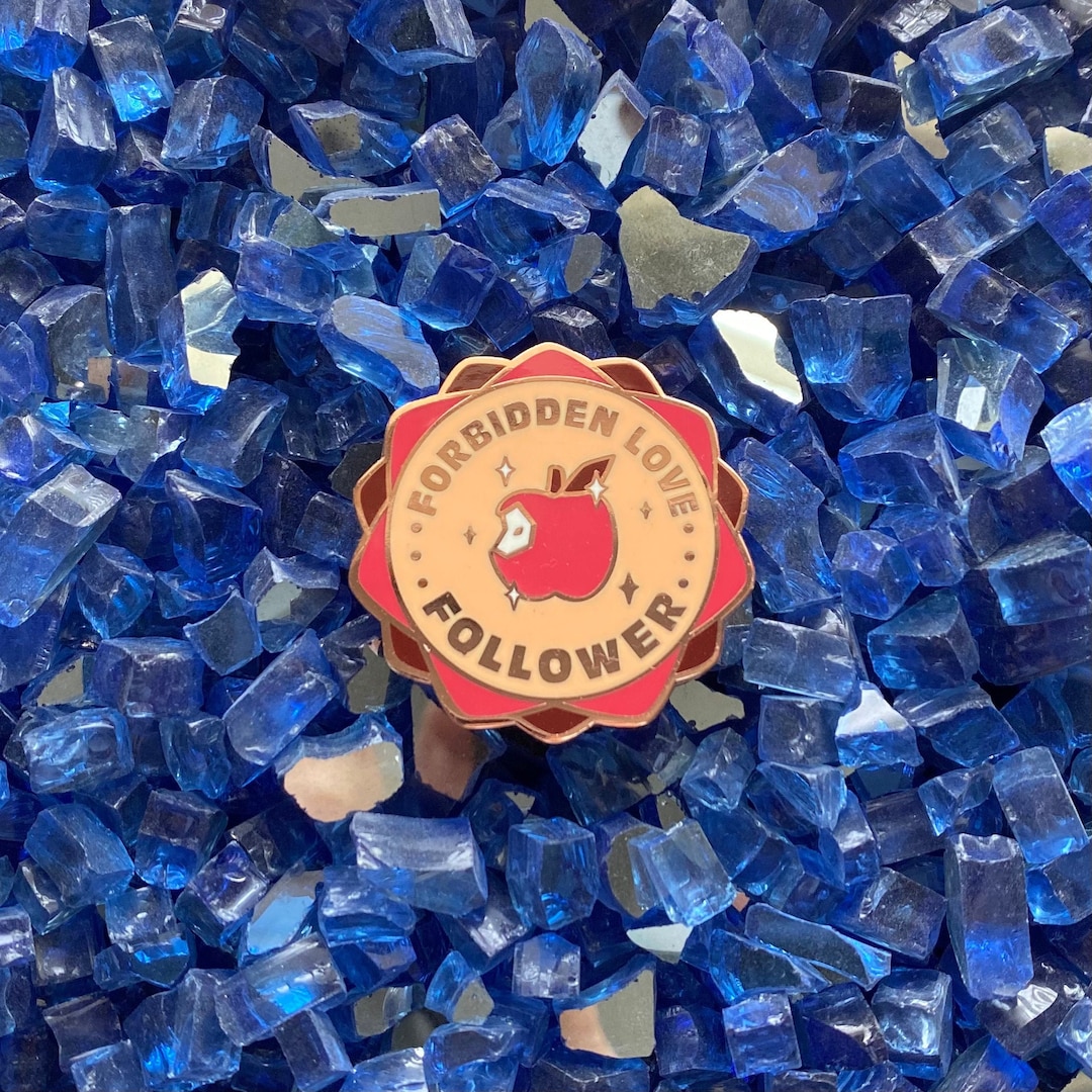 Forbidden Love Follower Pin | I Ship It! Fanfic Pin Collection - Etsy