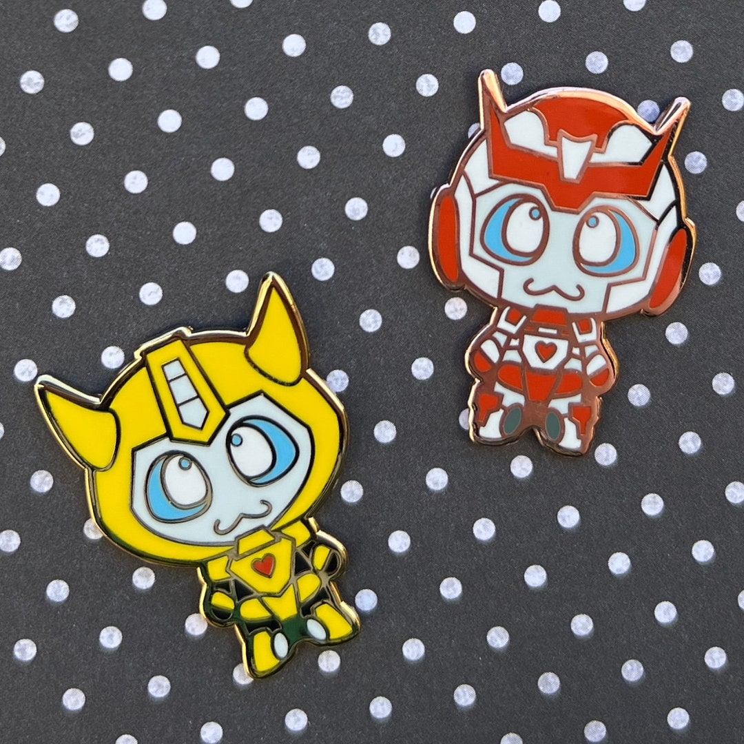 Chibiformer Bumblebee & Ratchet | Hard Enamel Pin | Transformers ...