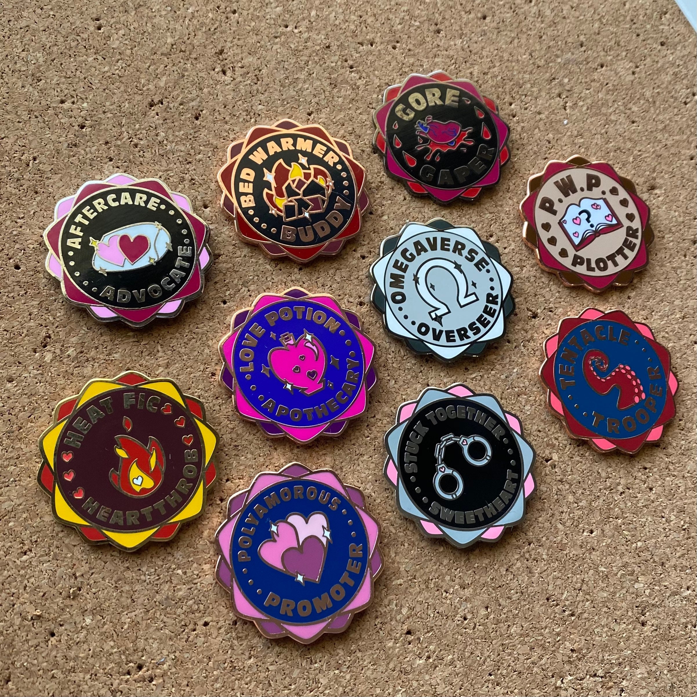 After Dark Patreon Pins & Stickers PATREON EXCLUSIVE - Etsy UK
