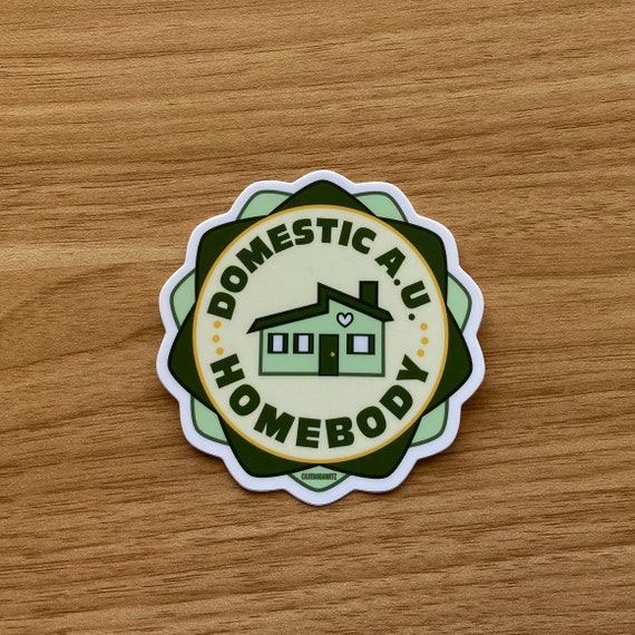 Domestic A.U. Homebody Sticker I Ship It Fanfic Collection - Etsy