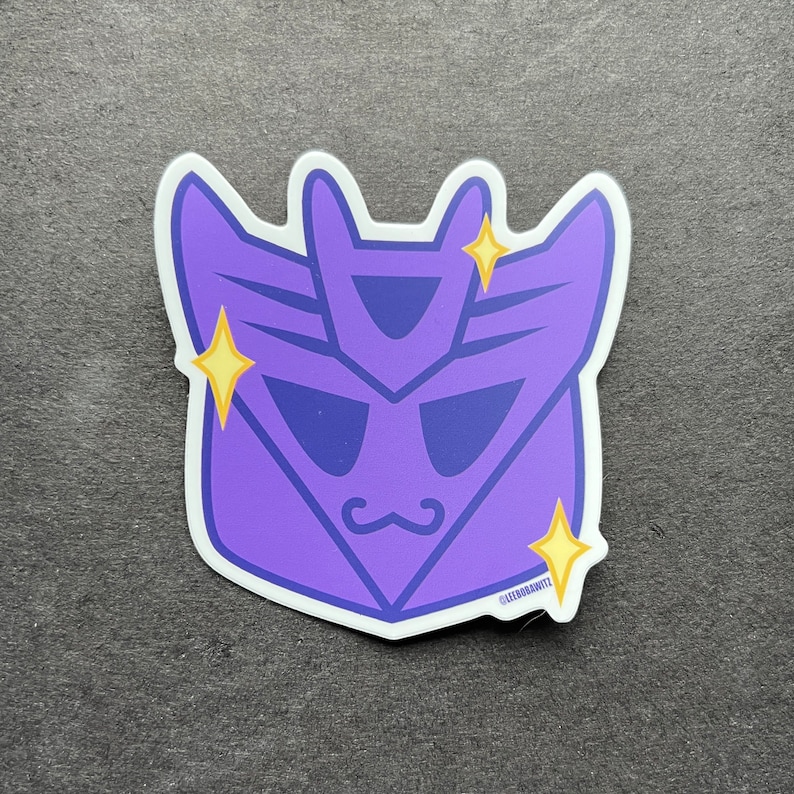 Chibi Decepticon Sticker Transformers - Etsy